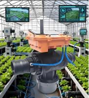 China Etrany LORA  Intelligent Wireless Solar Powered Electric Ball Valve for Vast Agriculture Remote Water Control for sale