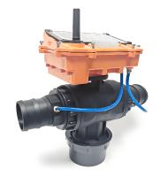 China Etrany LORA  Intelligent Wireless Solar Powered Electric Ball Valve for Vast Agriculture Remote Water Control for sale