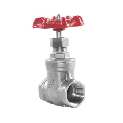 China Stainless Steel Gate Valve 304/316 Flanged Manual High Pressure Industrial Valve for Water Oil Gas for sale