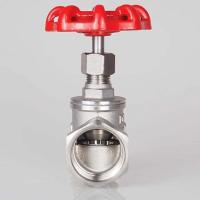 China Stainless Steel Gate Valve 304/316 Flanged Manual High Pressure Industrial Valve for Water Oil Gas for sale