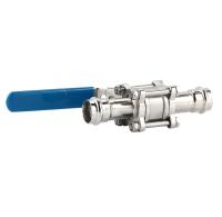 China 316L Stainless Steel Press Ball Valve 3-Piece Structure Press Fit Ends Corrosion Resistant for Industrial Fluid Systems for sale