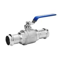 China Stainless Steel 304/316 2-Piece Press Fit Ball Valve Full Bore  Manual Lever Handle for Water/Gas/HVAC Systems for sale