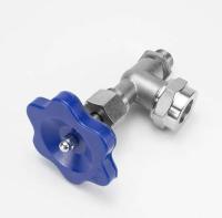 China Factory Supply SS304 Threaded Liquid Level Gauge Cock Valve Y Type Manual Valve for Boiler Water Tank for sale