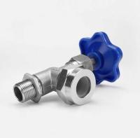 China Factory Supply SS304 Threaded Liquid Level Gauge Cock Valve Y Type Manual Valve for Boiler Water Tank for sale