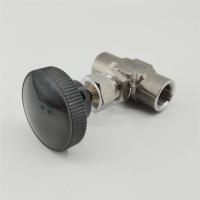 China Heavy Duty Manual 6000 psi Industrial Hydraulic Flow Control Valve 1/2in Tube for Gas Media Needle Valve for sale