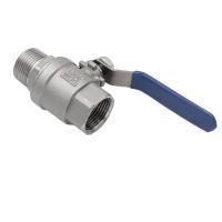 China SS304/SS316 Stainless Steel 2PC Full Port Ball Valve BSP/NPT Thread High Pressure Ball Valve for sale