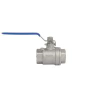 China SS304/SS316 Stainless Steel 2PC Full Port Ball Valve BSP/NPT Thread High Pressure Ball Valve for sale