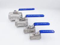 China Factory OEM One Piece SS304 Internal Thread Ball Valve Compact Mini Ball Valve for Water Gas Oil Instrument Pipeline for sale