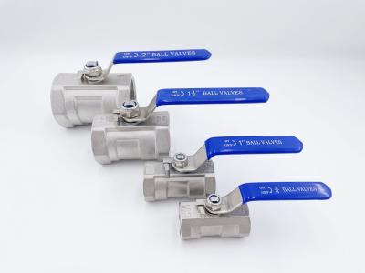 China Factory OEM One Piece SS304 Internal Thread Ball Valve Compact Mini Ball Valve for Water Gas Oil Instrument Pipeline for sale
