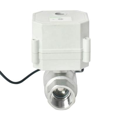 China Etrany Prompt SS304 3/4'' BSP NPT WIFI APP Control Tonheflow Electric Ball Valve Water Fluid Control & Remote Control for sale