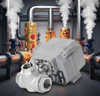 China Etrany 1/2in NPT SS304 3Way L Port 2 Wires Normally Closed DC12v with Manual Override water Control Regulation for sale