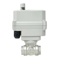 China Etrany 2Sec Fast SS304 3-Way Electric Motorized Ball Valve 1/4''-1 1/4'' Failsafe Position Feedback DC12-24V/AC24V Water Fluid for sale