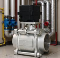 China Etrany 3 Inch DC24V Motorized Ball Valve Flow Control Valve for High Temperature Water Applications for sale