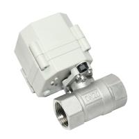 China Etrany Electric 2 Way IP67 3/4'' DC24V SS304 Motorized On/Off Ball Valve Flow Control for Water High Applications for sale