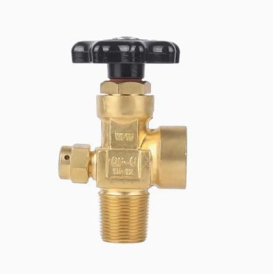 China High Pressure Brass CO2 Cylinder Valve for Soda Machine Beverage Industrial Use 150Bar for sale