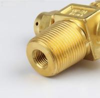 China High Pressure Brass CO2 Cylinder Valve for Soda Machine Beverage Industrial Use 150Bar for sale