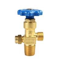China High Pressure Brass CO2 Cylinder Valve for Soda Machine Beverage Industrial Use 150Bar for sale