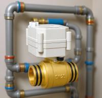 China Etrany 2 Way 1in AC110-230V Brass Socket Electric Motorized Ball Valves Flow Regulation &water Control for sale