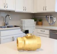 China HOT 1-1/4'' 2'' DN32-DN50 Brass Modulating Ball Valve for Water 12-24V DC Analog Signal Control (4-20mA/0-5V/0-10V) ODM OEM for sale