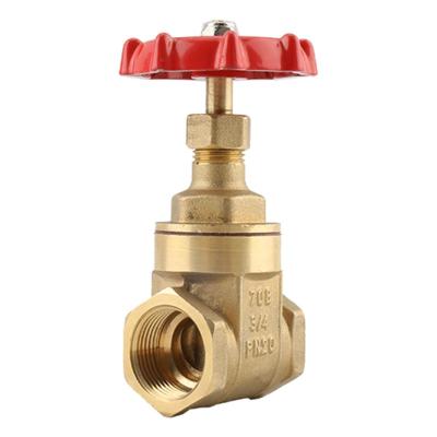 China Heavy Duty Forged Brass Gate Valve 1/2