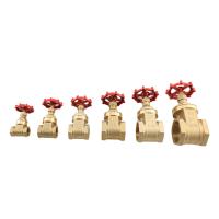 China Heavy Duty Forged Brass Gate Valve 1/2