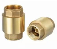 China High Sealing Brass Spring Loaded Check Valve BSP Female Thread PN16 Water Supply Non-return Valve for sale