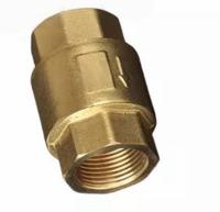 China High Sealing Brass Spring Loaded Check Valve BSP Female Thread PN16 Water Supply Non-return Valve for sale