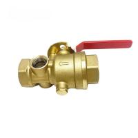 China Brass Test & Drain Ball Valve 1