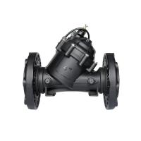 China 6 Inch Nylon Reinforced Solenoid Valve, Ultra-High Flow DN150 Hydraulic Diaphragm Valve for Large Scale Irrigation 24Vac 12Vdc for sale