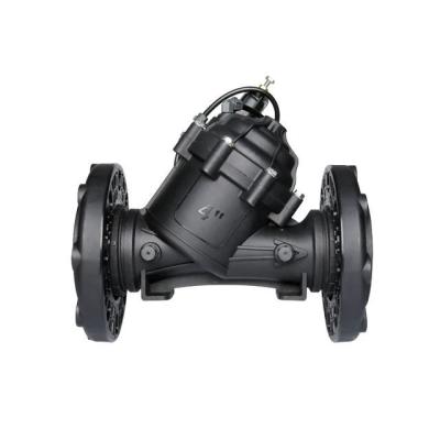 China 6 Inch Nylon Reinforced Solenoid Valve, Ultra-High Flow DN150 Hydraulic Diaphragm Valve for Large Scale Irrigation 24Vac 12Vdc for sale