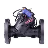 China 6 Inch Nylon Reinforced Solenoid Valve, Ultra-High Flow DN150 Hydraulic Diaphragm Valve for Large Scale Irrigation 24Vac 12Vdc for sale