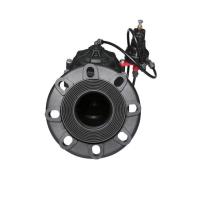 China 6 Inch Nylon Reinforced Solenoid Valve, Ultra-High Flow DN150 Hydraulic Diaphragm Valve for Large Scale Irrigation 24Vac 12Vdc for sale