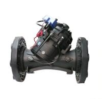 China 6 Inch Nylon Reinforced Solenoid Valve, Ultra-High Flow DN150 Hydraulic Diaphragm Valve for Large Scale Irrigation 24Vac 12Vdc for sale