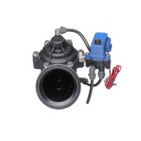 China High Flow 3 in Nylon Solenoid Valve, Y-Pattern Hydraulic Pressure Reducing Control Valve for Smart Farm & Agriculture Irrigation for sale