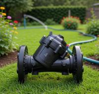 China 4 Inch Nylon Reinforced Solenoid Valve High Flow Water Pressure Reducing Control Valve ISO9001 Certified for Golf Course for sale