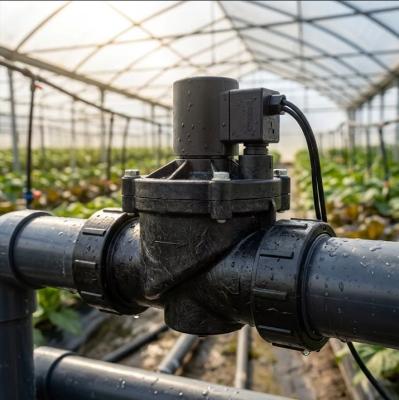 China 5 Inch Nylon Reinforced Solenoid Valve, Ultra-High Flow Hydraulic Diaphragm Valve for Large Scale Agriculture Irrigation for sale