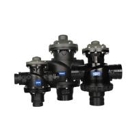 China 3 Inch Three-way Hydraulic Backwash Valve, High Flow Y-Pattern 3-Way Diaphragm Valve for Sand & Disc Filtration Systems for sale