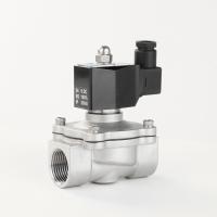 China Etrany Control 2Way 1/2 Inch Air Water DC24V Stainless Steel Material Solenoid Valve for sale