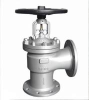 China Stainless Steel/WCB Angle Pattern Globe Valve Flanged High Pressure Corrosion Resistant Manual Globe Valve for Chemical Industry for sale