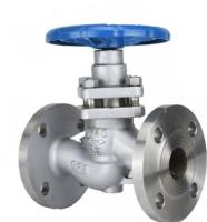 China CF8 Stainless Steel Flanged Plunger Globe Valve Straight Type Chemical Corrosion Resistant Stop Valve for sale