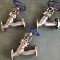 China Y-Pattern Globe Valve OS&Y Outside Screw Flanged End Stainless Steel CF8 CF3M WCB High Temp Globe Valve for Steam Pipeline for sale