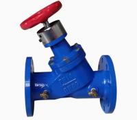 China Digital Lock Static Balancing Control Valve Flange Type Ductile Iron Static Flow Balancing Valve for HVAC Heating Water System for sale