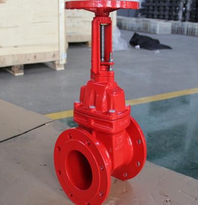 China Manual Soft Seal Gate Valve Waterproof Buried Non-rising Stem Resilient Seated Gate Valve for Fire Service for sale