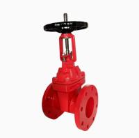 China Manual Soft Seal Gate Valve Waterproof Buried Non-rising Stem Resilient Seated Gate Valve for Fire Service for sale