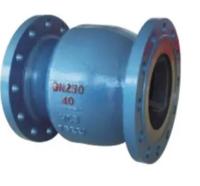 China Axial Flow Non Slam Check Valve Class150 Flanged Ductile Iron Silent Check Valve for Pump Station Outlet for sale