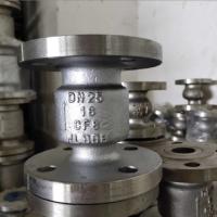 China CF8 Stainless Steel Vertical Lift Check Valve PN16 Flanged Non Return Valve DN25-DN200 for Steam Water Oil Chemical Pipeline for sale