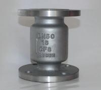 China CF8 Stainless Steel Vertical Lift Check Valve PN16 Flanged Non Return Valve DN25-DN200 for Steam Water Oil Chemical Pipeline for sale