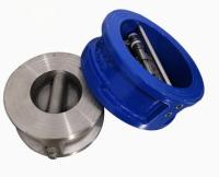 China Butterfly Wafer Check Valve Stainless Steel Disc Dual Flap Check Valve for Water Treatment Pipeline for sale
