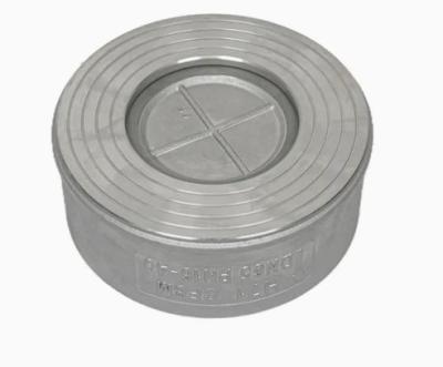 China Wafer Lift Check Valve CF8/CF8M Stainless Steel Spring Loaded Non Return Valve PN16 PN40 DN15~DN250 for sale