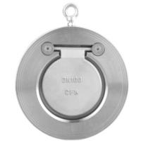 China Ultra Thin Single Plate Wafer Check Valve SS304 SS316 Anti-backflow Swing Check Valve for Chemical Water Oil Pipeline for sale